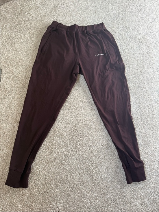 Alphalete | Pants | Alphalete Mens Maroon Slim Joggers | Poshmark